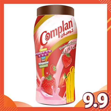 Complan Strawberry Flavor Dairy Based Nutrition Energy Drink 400g