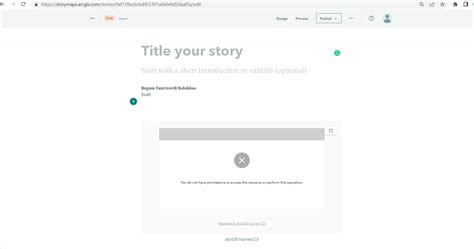 Issue You Do Not Have Permissions To Access Thi Esri Community