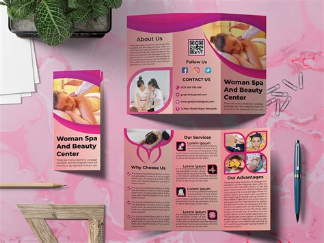 Creative Tri Fold Brochure Design On Behance Creative Tri Fold Brochure Design On Behance