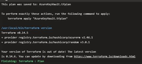 Terraform Extension Plan And Apply Version Mismatch Issue Microsoft Azure Pipelines