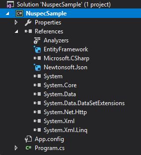 Nuget Spec Doesn T Detect Csproj Dependencies Issue Nuget Home Github