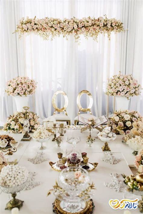 10 ایده جذاب و خلاقانه برای دیزاین و چیدمان سفره عقد
