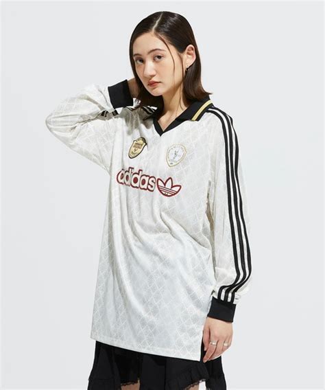 Adidas（アディダス）の「アディダス オリジナルス レトロ スポーツ クリケットインスパイア―ド 長袖ジャージー アディダスオリジナルス Adidas Originals（tシャツ