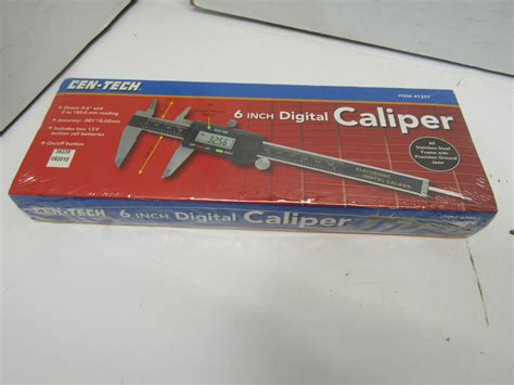 Nib Sealed Cen Tech 6 Digital Caliper Tool Ebay