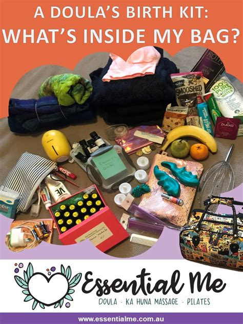 Birth Kit Whats Inside My Doula Bag — Essential Me Birth Doula