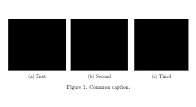 Graphics Minipage Horizontally Alingned Figures With Common Caption