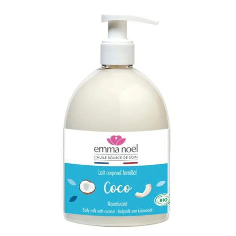 Lait Hydratant Au Beurre De Karité Bio 500 Ml Emma Noël