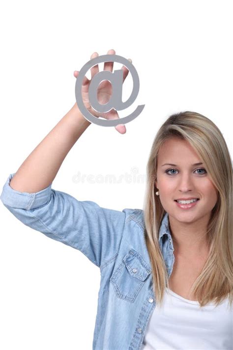 Girl Holding Stock Image Image Of Holding Portrait 35740811
