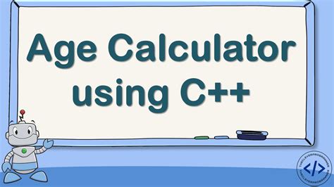 Age Calculator Using C Aman Kharwal