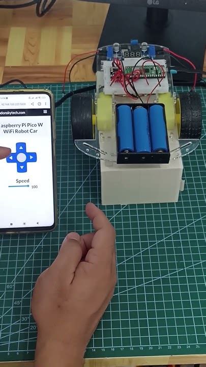 Raspberry Pi Pico W Wifi Robot Car Shorts Youtube