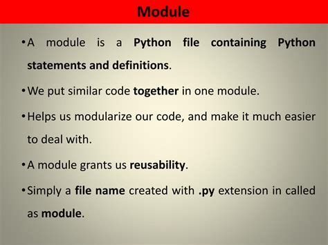 Solution Modules And Packages In Python Studypool