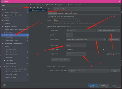 goland远程linux开发环境搭建 goland没有 deployment 选项 csdn博客