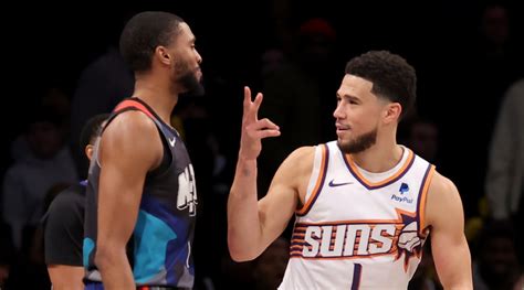 Devin Booker Playfully Taunted Mikal Bridges With His Own Celebration After Dagger Three Wkky