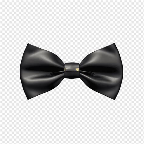 나비넥타이 검은색 나비넥타이 Png Pngwing
