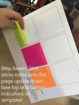How To Print On Sticky Notes Teach Starter
