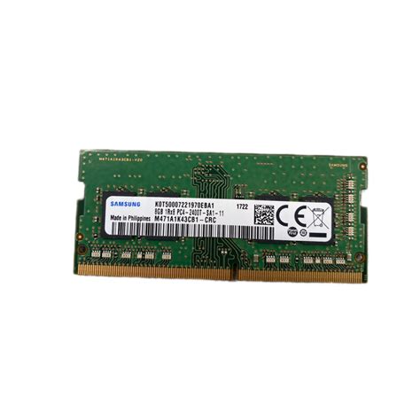 قیمت و خرید رم لپ تاپ Ddr4 دو کاناله 2400 مگاهرتز سامسونگ مدل 2400 ظرفیت 8 گیگابایت کالندز