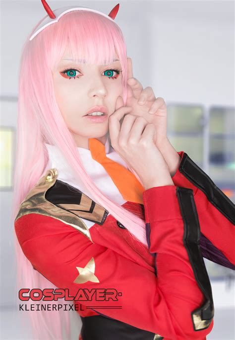 Kleiner Pixel Zero Two Cosplay Darling In The Franxx