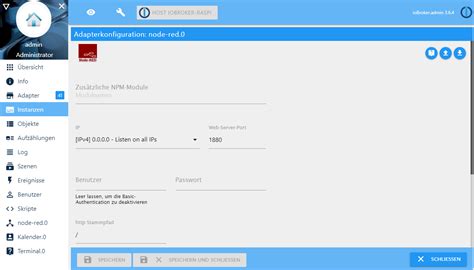 Iobroker Node Red Teil 2 Installation Smarthome Tricksde