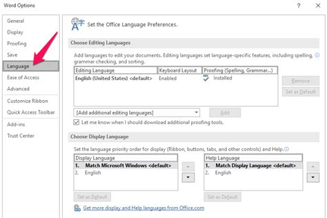 How To Change Language In Ms Word Printable Online