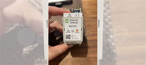Rs 485 Modbus в Ethernet Wb Mge V 1 Wirenboard купить в Новосибирске Товары для дома и дачи