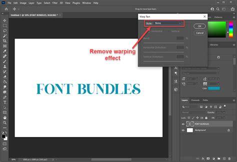 How To Warp Text In Adobe Photoshop Design Bundles