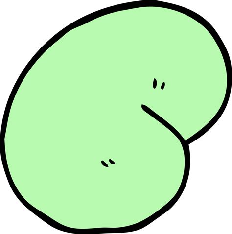 Hand Drawn Doodle Style Cartoon Magic Bean 12551407 Vector Art At Vecteezy