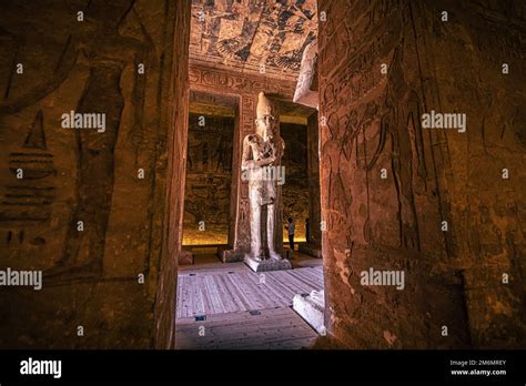 Abu Simbel Egypt November 16 2021 Inside The Great Ancient