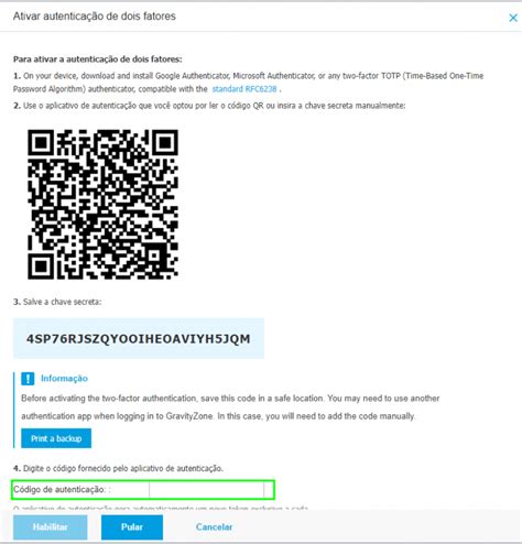 Configurar Autenticação 2fa Com Totp Authenticator Lnx It Informação E Tecnologia
