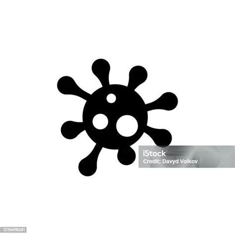 벡터 바이러스 박테리아 세포 아이콘 감염 전염병 경고 벡터 그림입니다 검은색 금지 기호 0명에 대한 스톡 벡터 아트 및 기타 이미지 Istock