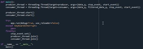 The Python Equivalent Of Labview Producer Consumer Architecture