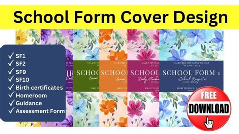 Deped School Forms Cover Design Download Here Free