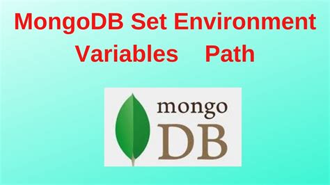 4 Mongodb Dba Tutorials Mongodb Set Environment Variables Path Youtube