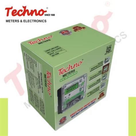 Techno Single Phase Multifunctional Panel Mount Energy Meter Model Name Number Tmcb 01l At