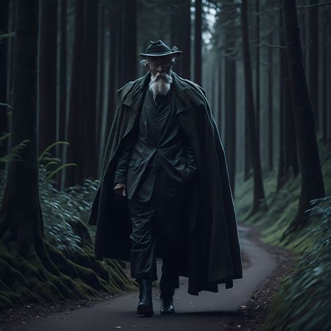 Download Ai Generated Old Man Forest Royalty Free Stock Illustration Image Pixabay