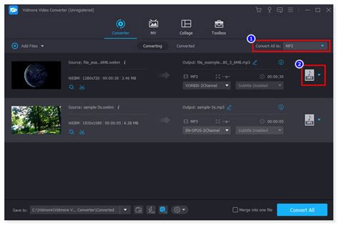 Convert WebM To MP Recommended Ways Online Offline