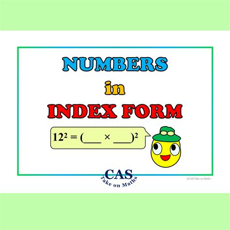 Numbers In Index Form Worksheets Australian Teachers Marketplace