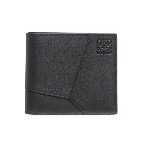Loewe Accessories Loewe Puzzle Bifold Wallet In Classic Calfskin