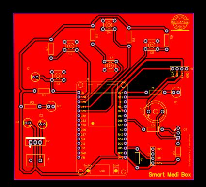 Smart Medi Box EasyEDA Open Source Hardware Lab