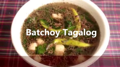 Batchoy Tagalog Youtube