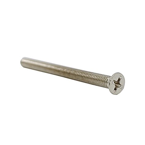 Fixturedisplays 100pk M4 X 45mm Pitch 07mm Phillips Flat Head