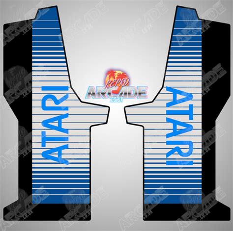 Atari System 1 Arcade Side Art Vinyl Reproarcade