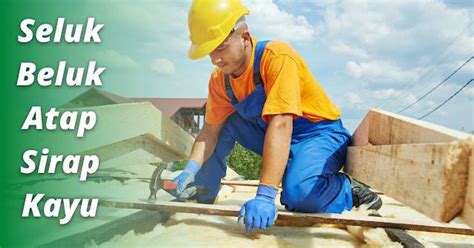 Atap Sirap Kayu Kayu Dan Hats