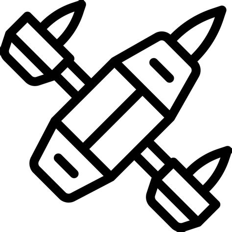 Space Interceptor Icon Design 16692179 Vector Art At Vecteezy