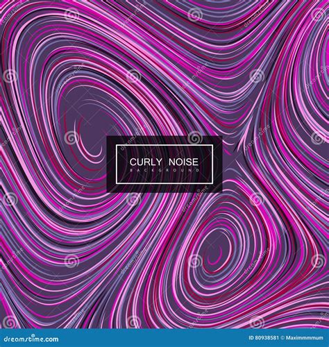Abstract Artistic Curl Background Stock Vector Illustration Of Creative Line