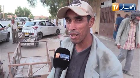 شباب و شيوخ يسترزقون من العربات التقليدية بحاسي بحبح لكسب الرزق الحلال