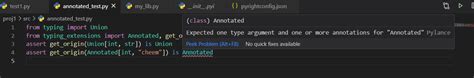 Cannot Use Annotated Without Generic Parameters · Issue 1533