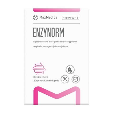 Enzynorm 20 Kapsula Online Prodaja Farmaceutskih Proizvoda Webapoteka