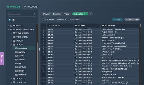 Browsing Data And Projects Datameer User Guide