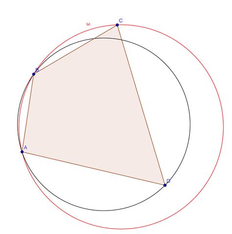 Geometry Show That A Convex Polygon Is Contained Within The Largest Circle Determined By Three