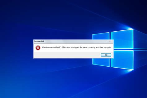 O Windows não consegue encontrar como corrigir este erro em 5 etapas